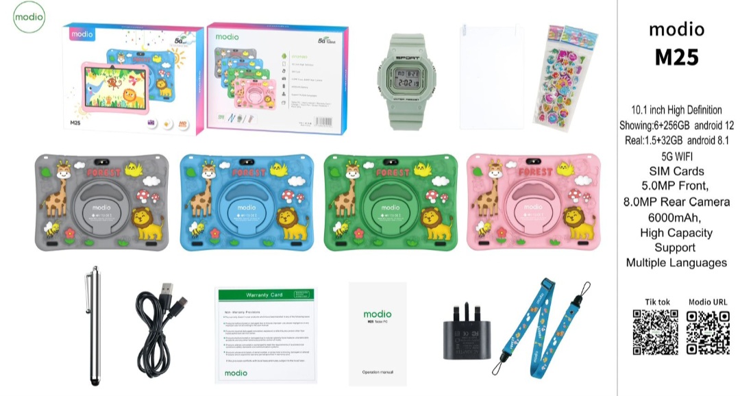 Modio Tablets M25 Kids – Alsyed Mobile